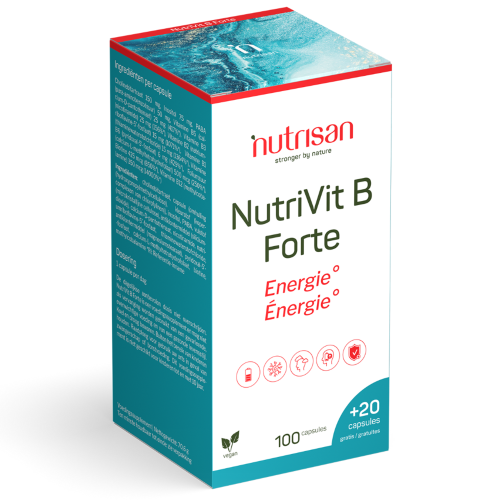 Nutrisan NutriVit B Forte | 120 capsules PROMO | PharmaMarket