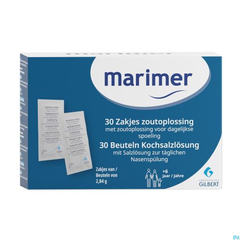 Marimer Zoutoplossing | 30 x 2,84 g | PharmaMarket