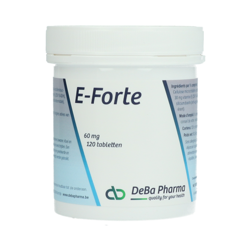 DeBa Pharma E-Forte | 120 tabletten | PharmaMarket