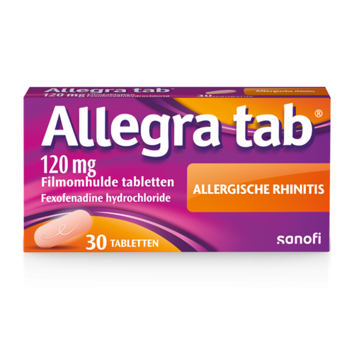 Allegra Tab 120 mg | 30 tabletten | PharmaMarket